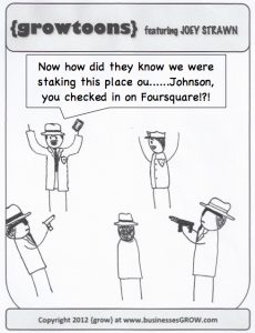 Stake out, check in. A {growtoon}. - Schaefer Marketing Solutions: We ...